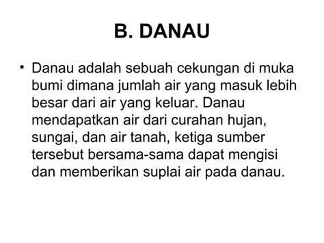 Siklus Air Dan Perairan Darat Ppt
