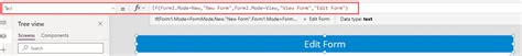 managing power apps form modes navigate edit and create