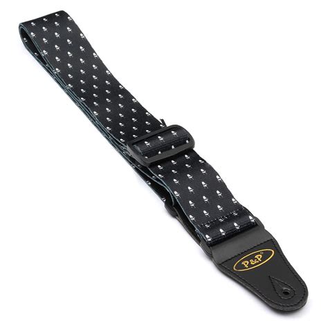 5 Pcs Of Pandp Guitar Strap Belt Leather Ends For Acoustic Or Electric