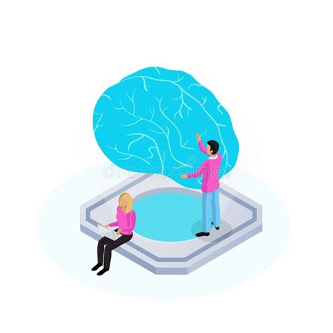 Nanotechnology Isometric Icon Stock Vector Illustration Of Science