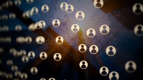 Global Networking And Data Connection Stock Illustration Illustration Of Information