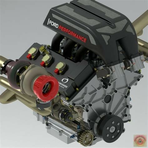 🚙 Ford F 150 Hoonitruck Engine・ Stl File For ・cults