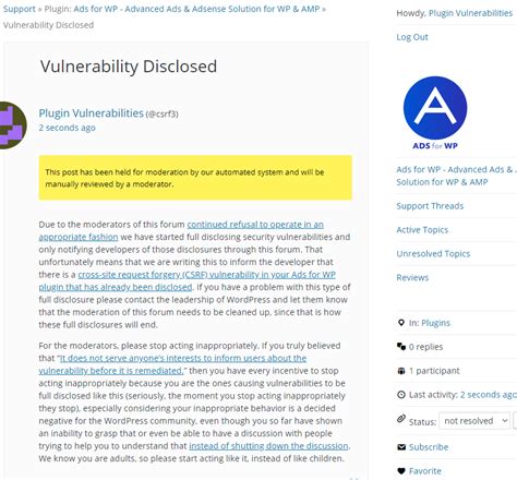 The Quality Of The Wpscan Vulnerability Databases Data Is Getting
