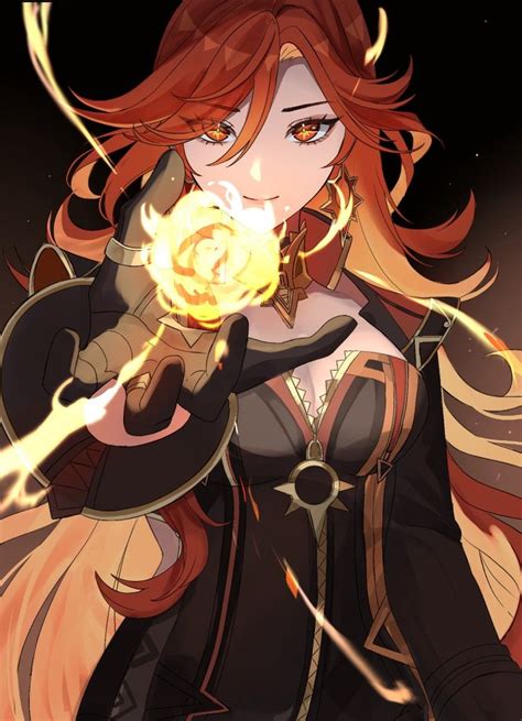 ა Mavuika ໒꒱ ‧₊ In 2024 Cute Anime Character Anime Art Beautiful