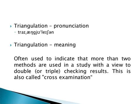 Triangulation