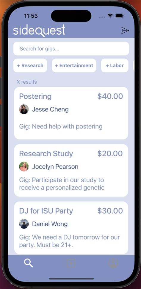 github kchiem12 sidequest frontend hack challenge front end