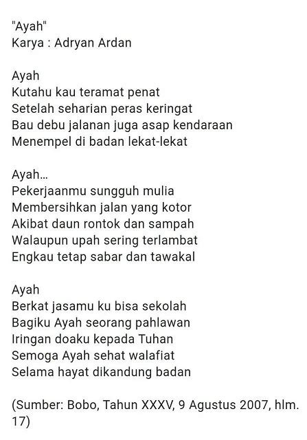 Kasih Sayang Sajak Ibu Bapa Kasih Ayah Dan Ibu Dorian Farrington