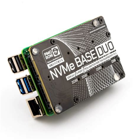 Buy Pimoroni NVMe Base Duo For Raspberry Pi 5 In India Fab To Lab