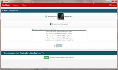 Uniflash 40 With Spectrum Digital Xds510lc C2000 Microcontrollers Forum C2000™︎