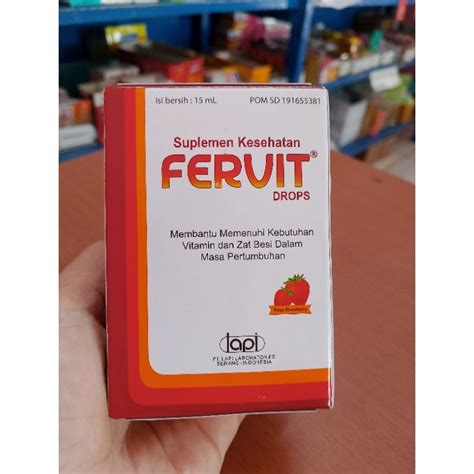 Jual Fervit Drops Shopee Indonesia