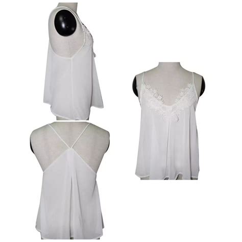 Plus Size White Sexy Top Women S Fashion Tops Sleeveless On Carousell