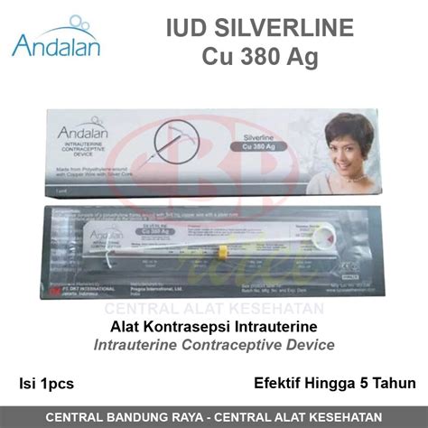 Andalan Iud Silverline Cu 380 Ag Alat Kontrasepsi Intrauterine
