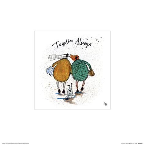 Sam Toft Together Always Plakat Premium Galeria Plakatu Framed
