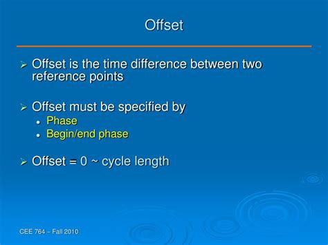 Ppt Topic Basic Signal Timing And Coordination Principles
