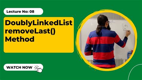 Doublylinkedlist Remove Last Method 8 Coding Interview Preparation Youtube
