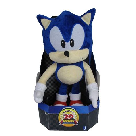 Sonic The Hedgehog 20th Anniversary 15 Inch Classic Sonic Plush
