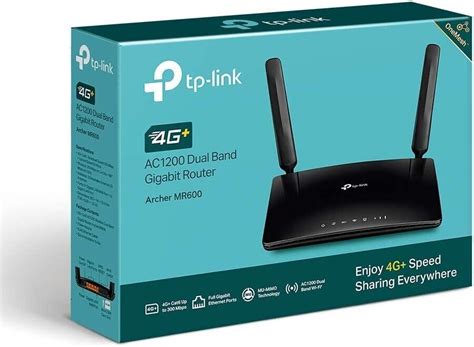 Tp Link Archer Mr V Ac Wireless Dual Band G Cat Router Modem Sim Ebay