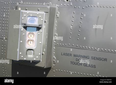 Close Up Of The Laser Warning Sensor On A U S Army Ah 64d Apache