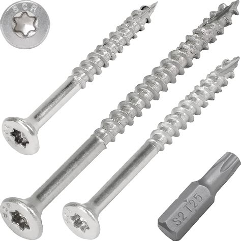 Screw Rebel Holzschraube Edelstahl A2 4 5 X 60 200 Stück Mit
