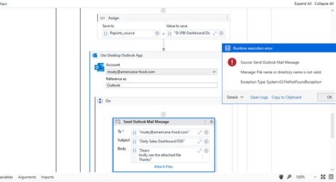 Sending Attachment Problem Activities UiPath Community Forum