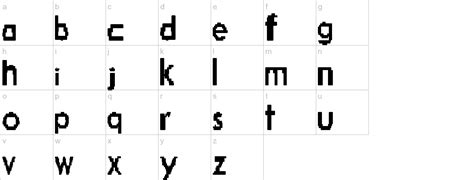 Broken Robot Font