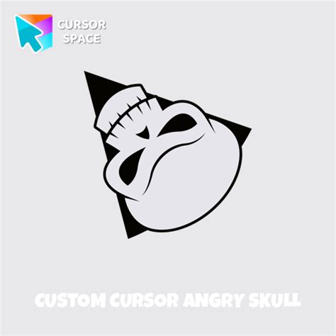 Cursor Custom Cursor Angry Skull For Chrome Cursor Space