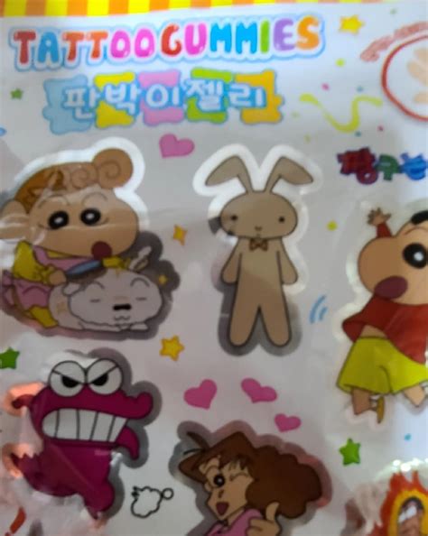 타투구미 판박이젤리 짱구판박이젤리 콜리colley