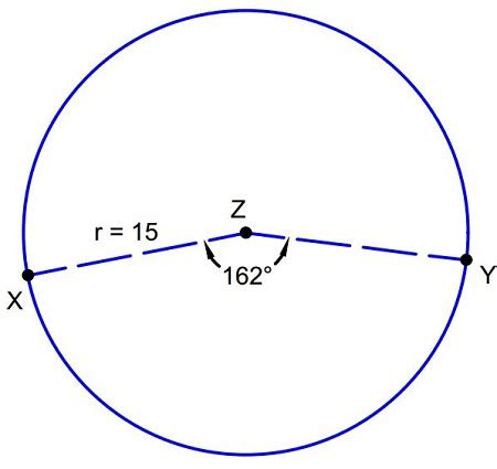Finding Arc Length In Radians Practice Geometry Practice Problems Study Com