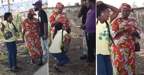 Nigerian Mum Sets Trap For Sons Fiancée Cancels Their Wedding As The