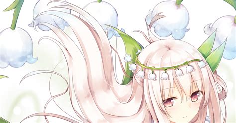 花 擬人化すずらん つちくれs Illustrations Pixiv