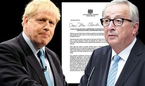 Brexit News Boris Publishes 5 Point Brexit Plan To Abolish Irish