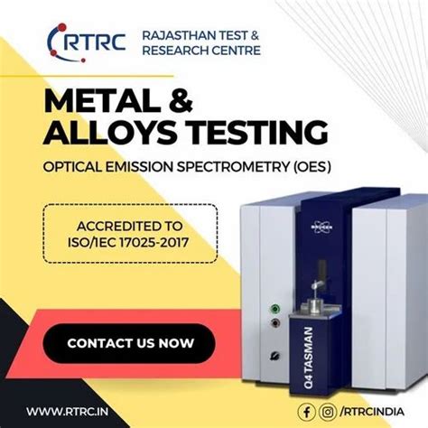Complete Spectro Analysis By Oes At ₹ 1000sample In Gurugram Id