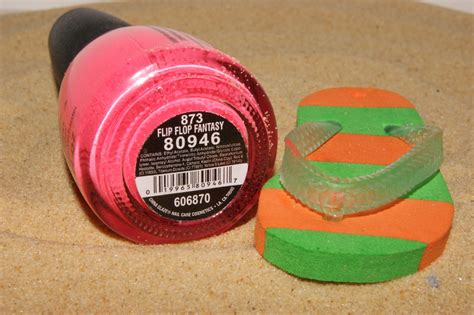 China Glaze Flip Flop Fantasy Nail Polish Review The Sunday Girl