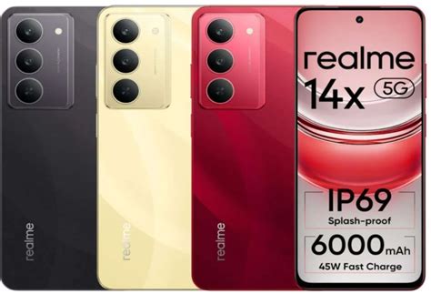 Realme 14X 5G Launched In India Price Specifications