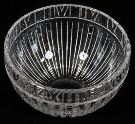 Tiffany And Co Crystal Bowl H 6 W 975