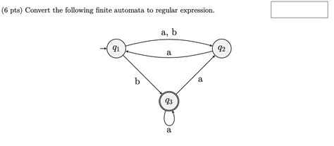 solved 7 pts give a state diagram of a nfa recognizing the