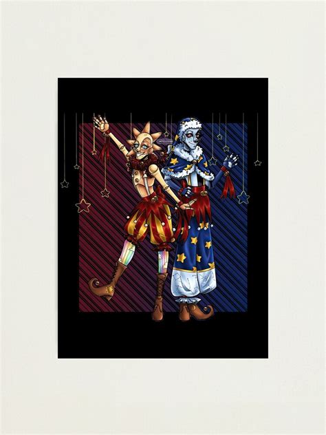 Sundrop And Moondrop Fnaf Security Breach Photographic Print For Sale