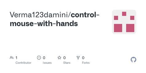 Github Verma Damini Control Mouse With Hands