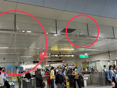 高雄捷運鹽埕埔站「監視器掉落」！乘客經過頭遭砸 高捷：已改善並負擔相關後續責任