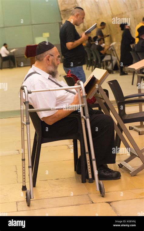 Israel The Holy Land Jerusalem Old City Bearded Religious Jew Jewish