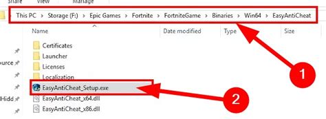 Fix Invalid Game Executable In Fortnite Application Error