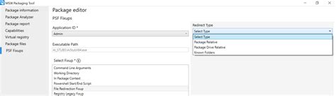 Need Help In Applying File Redirection Fixup In Msix Packaging Tool Microsoft Community Hub