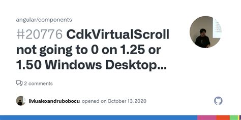 Cdkvirtualscrollviewportmeasurescrolloffsetbottom Not Going To 0