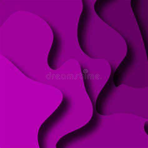 Multi Layers Color Texture 3d Papercut Layers In Gradientabstract
