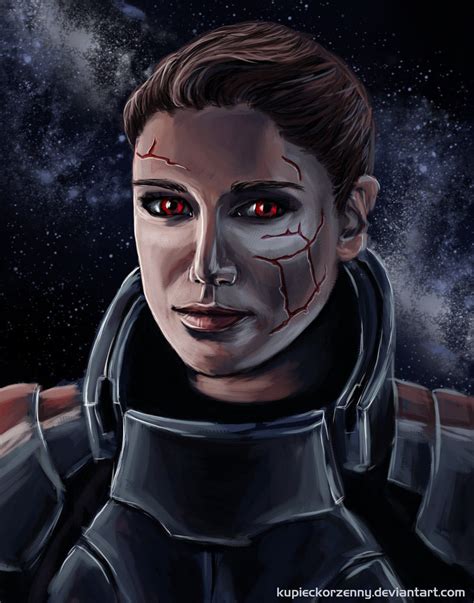 Шепард Фан арт Mass Effect 3