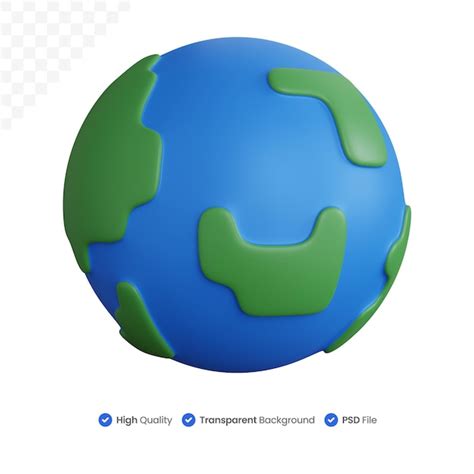 Representación d globo simple aislado Archivo PSD Premium