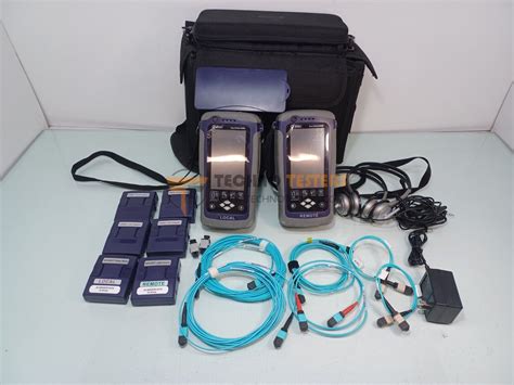 Jdsu Certifier40g Cat6a Cable Certifier Kit Techno Testers