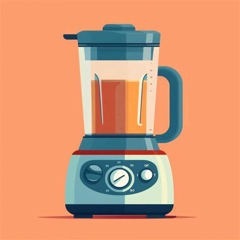 Premium Photo Generative Ai Effortless Blending A Minimalist Blender
