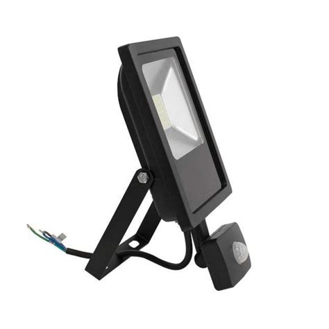 Foco LED Exterior SLIM 30W IP 65 SMD Con Detector De Movimiento