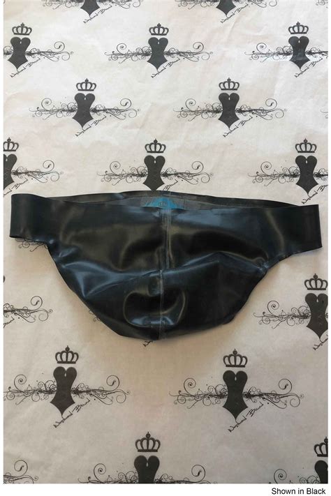 Pouch Thong With A Kinky Fetish Twist A Classic Must Have Mans Latex